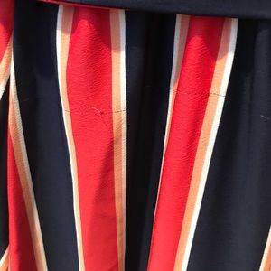 Veronica M | Other | Veronica M Striped Jumpsuit Wtie Waist Pockets ...